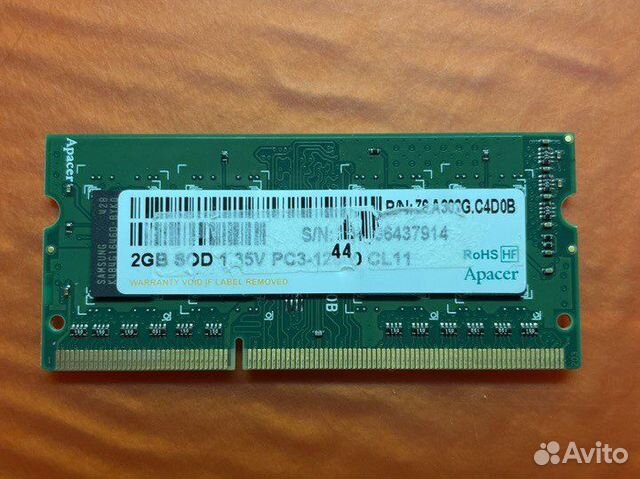 Оперативная память Ddr3l для ноутбука купить в Санкт Петербурге