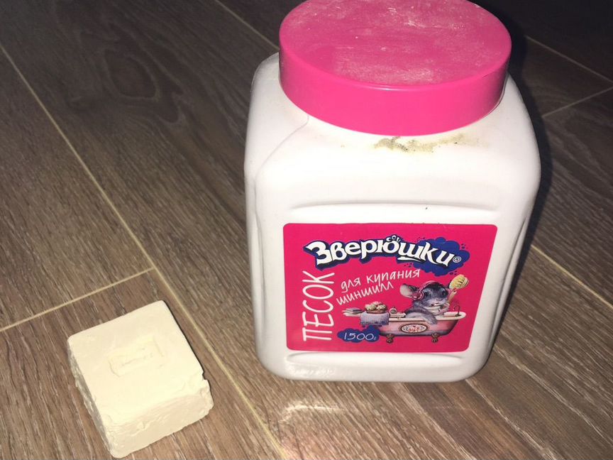 Песок и мел для шиншилл