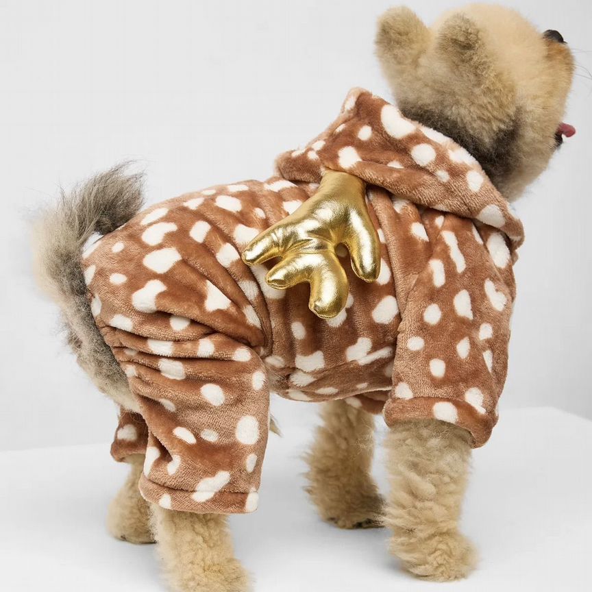 Новогодний комбинезон для собачки