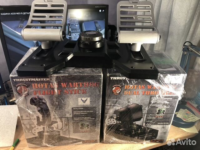 Thrustmaster Hotas Warthog + педали (3в1) купить в Москве | Электроника ...