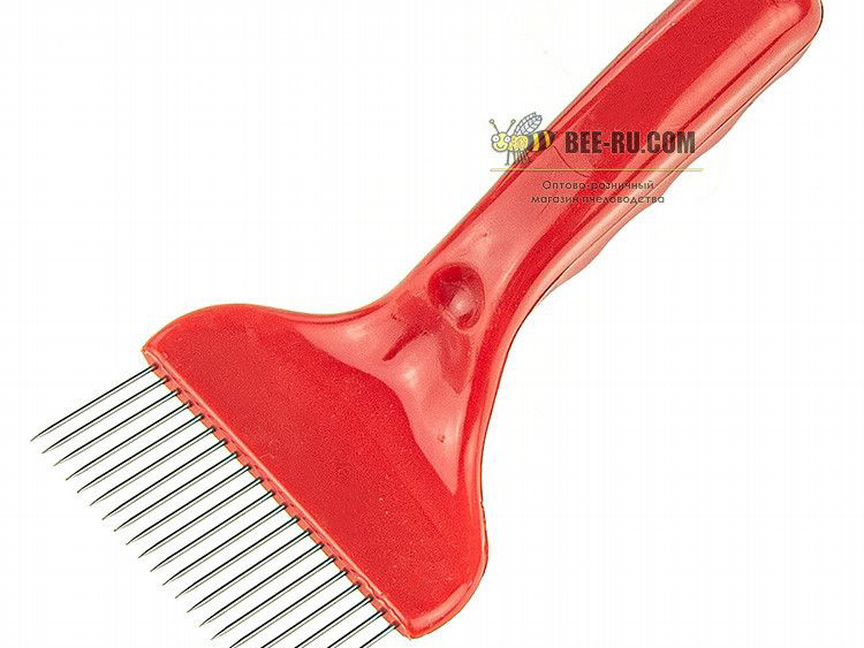 Вилка для распечатки сот Profi Wide-21 красная (пр