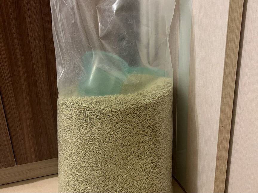 Наполнитель для кошачьего туалета соевый тофу