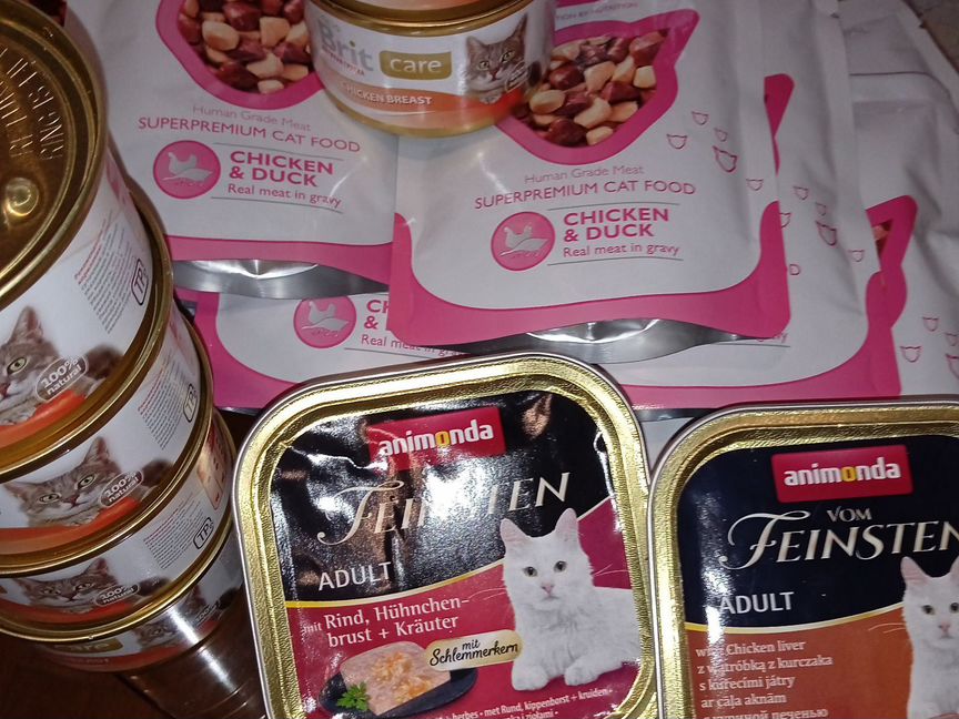Корм для кошек