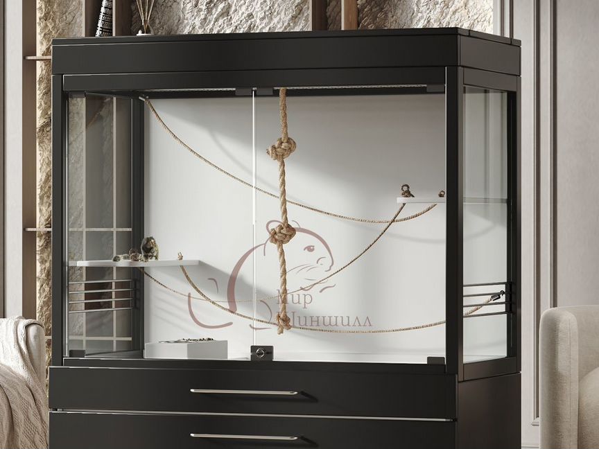 Витрина для игрунок, обезьян "Амазонка - мини"