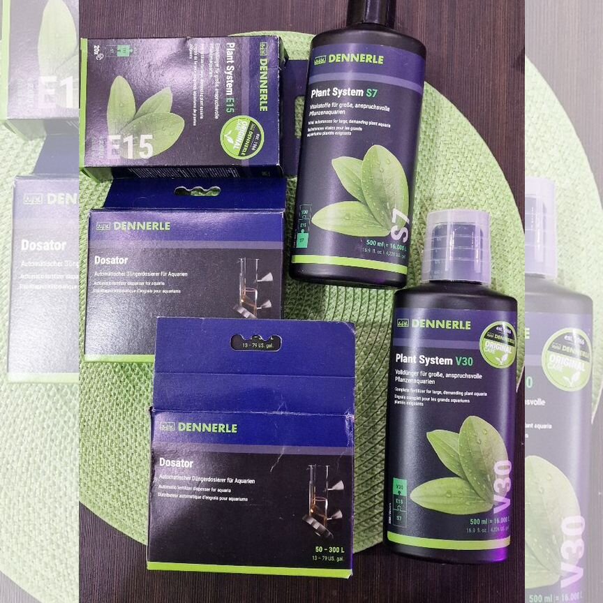 Дозатор удобрений dennerle 2 шт   удобрения