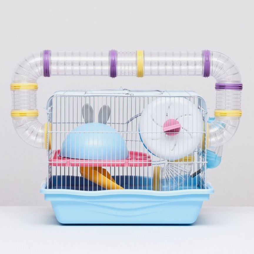 Клетка для хомяка полный комплект