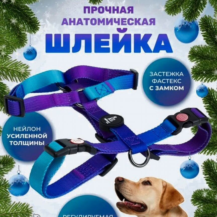 Шлейка анатомическая для собак xs