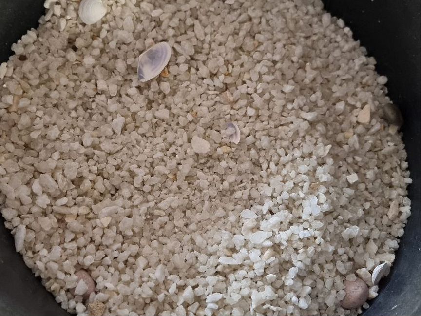 Мраморная крошка для аквариума