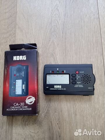 Хроматический тюнер Korg CA-30 купить в Калуге | Хобби и отдых | Авито