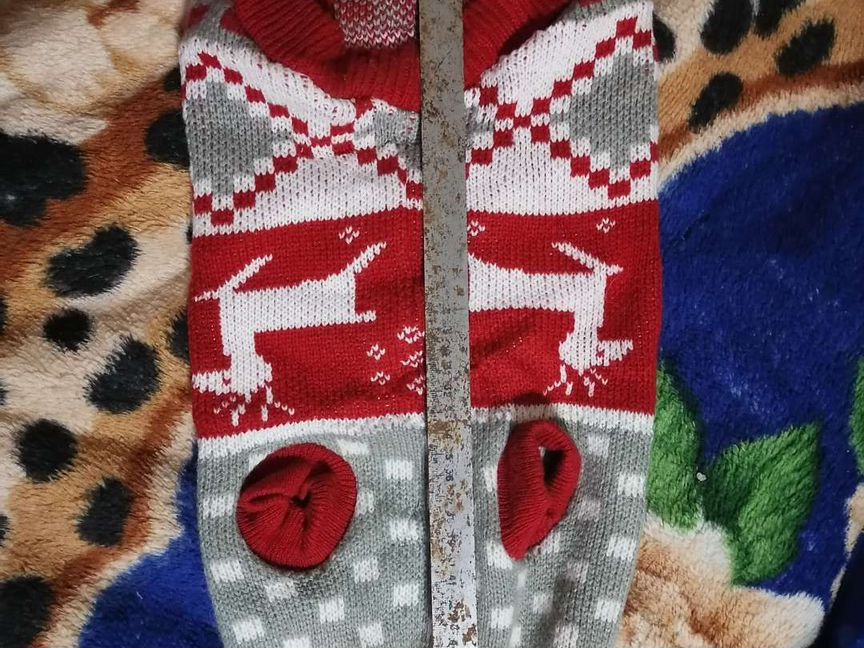 Свитер новогодний на собаку