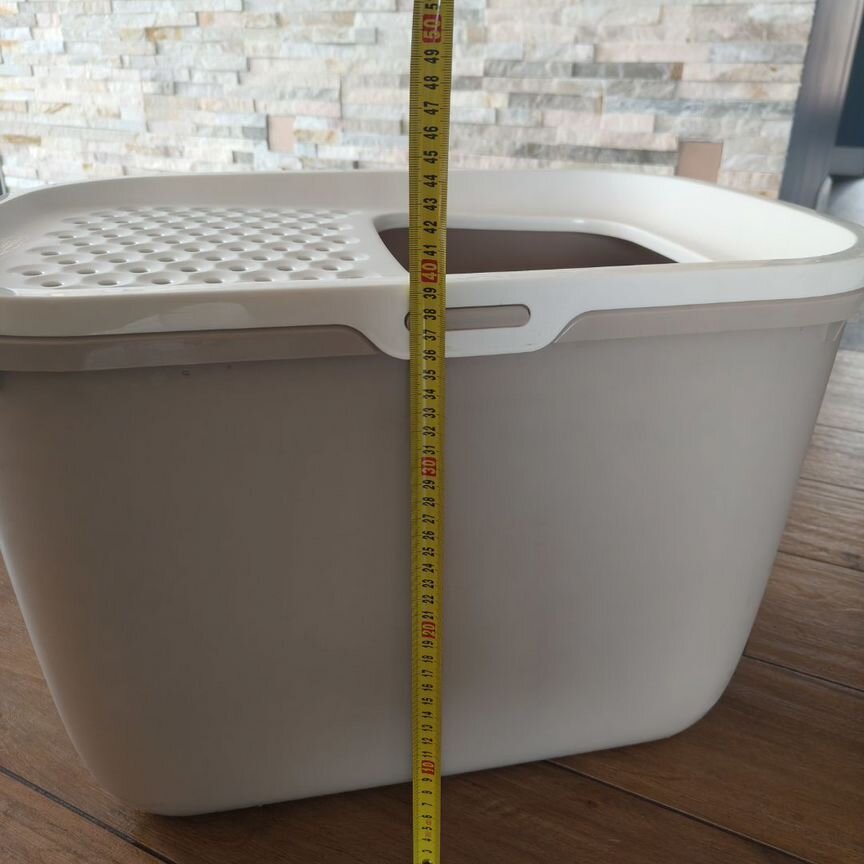 Кошачий туалет закрытый большой