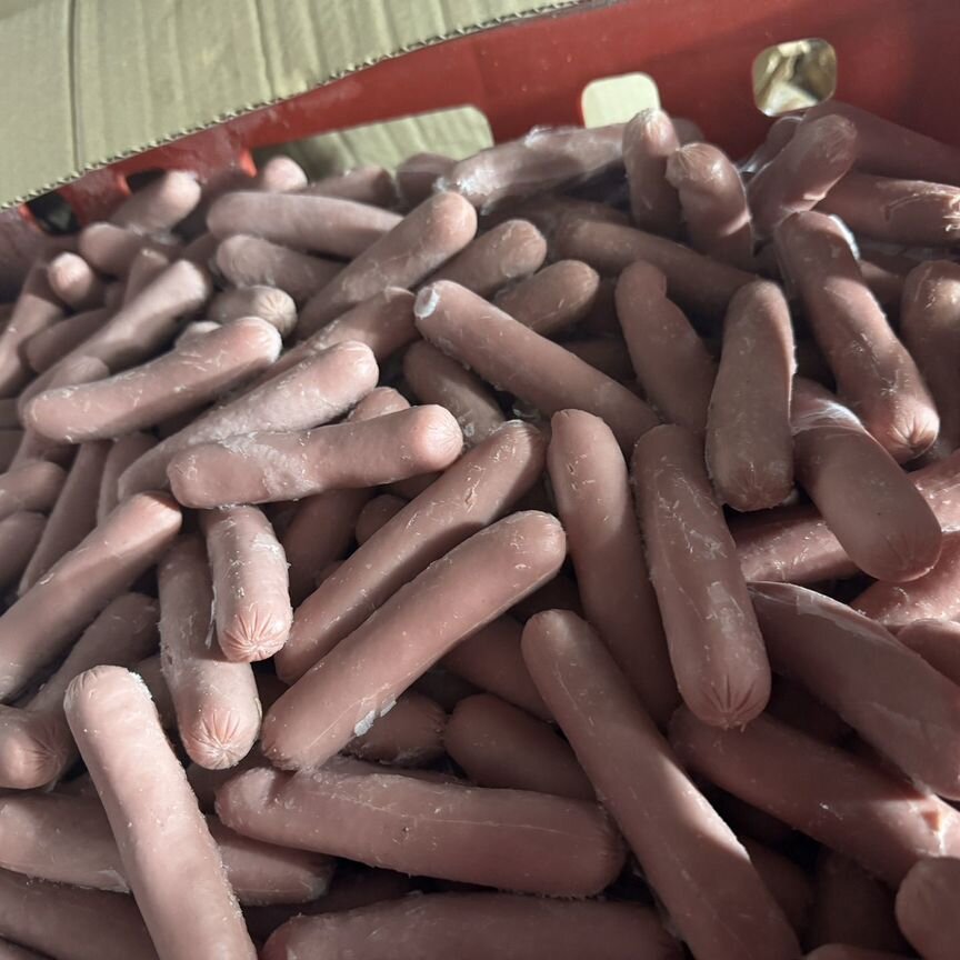 Сосиски чищенные