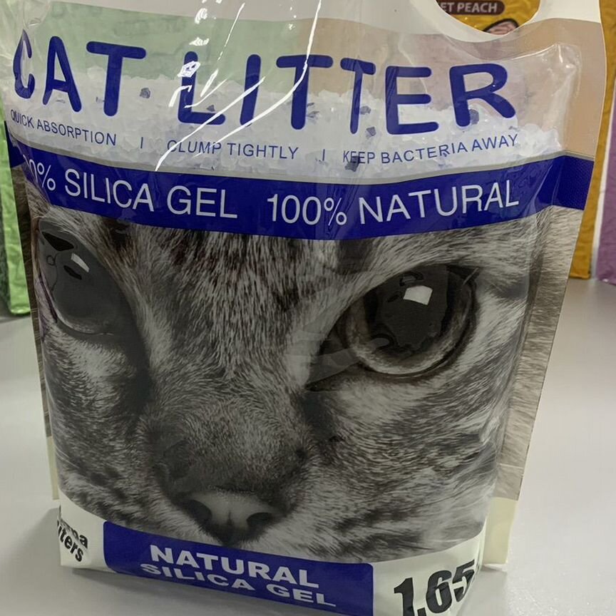 Кошачий наполнитель силикагель