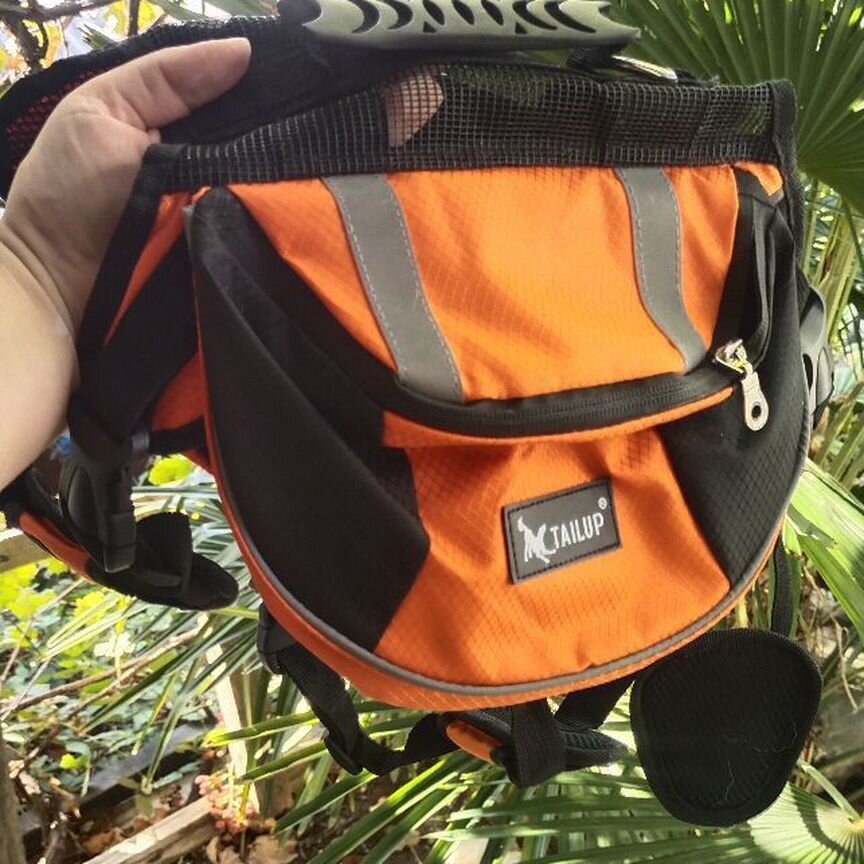 Шлейка рюкзак для собаки