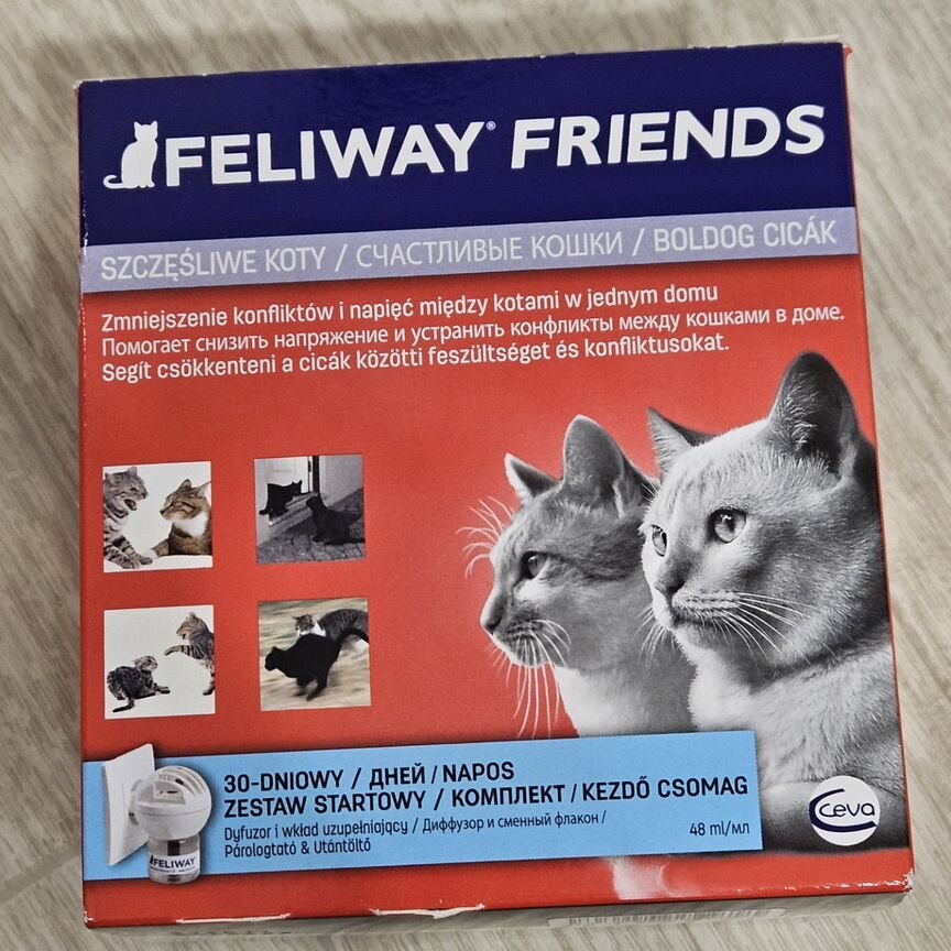 Feliway friends Диффузор и сменный флакон