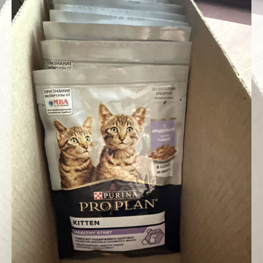 Корм для кошек проплан влажный