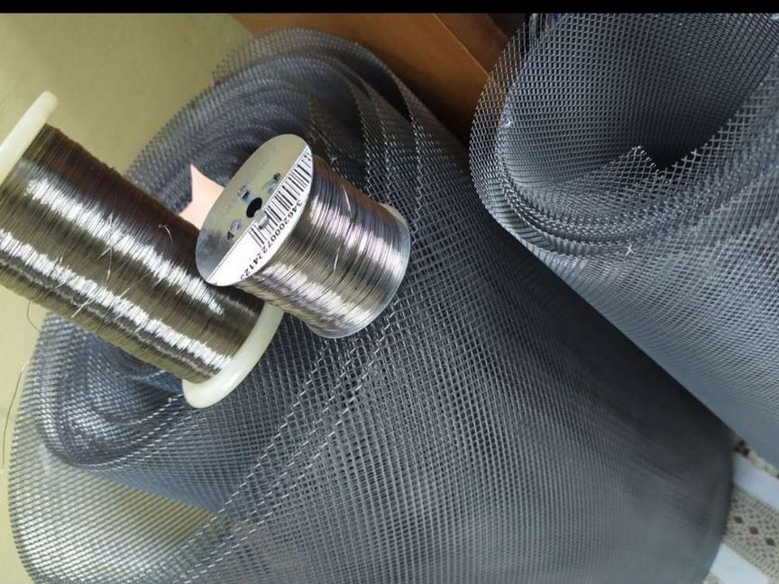 Проволока-сетка пчеловод.0,4/0,5 стальная,оцинков