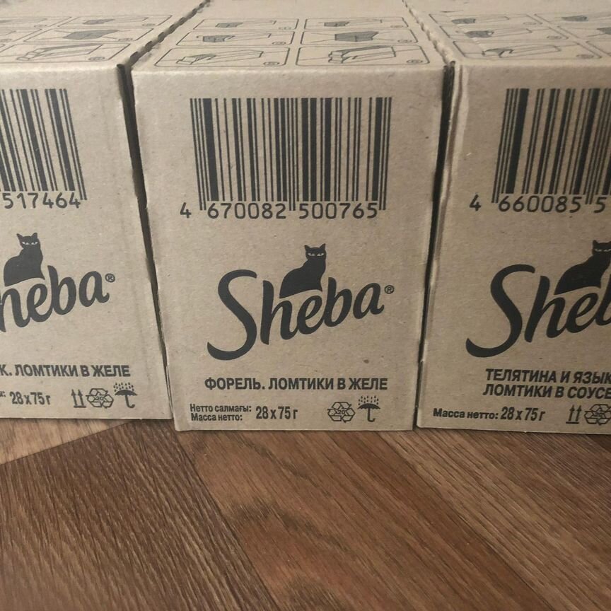 Sheba влажный корм