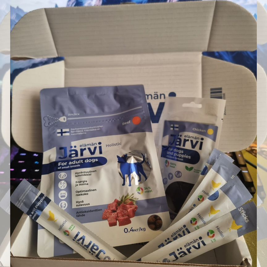 Набор Jarvi для собак (корм   лакомства)
