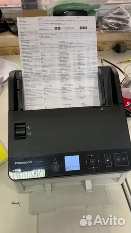 Протяжный сканер Panasonic kv-s1058y 27240 сканов купить в Москве ...
