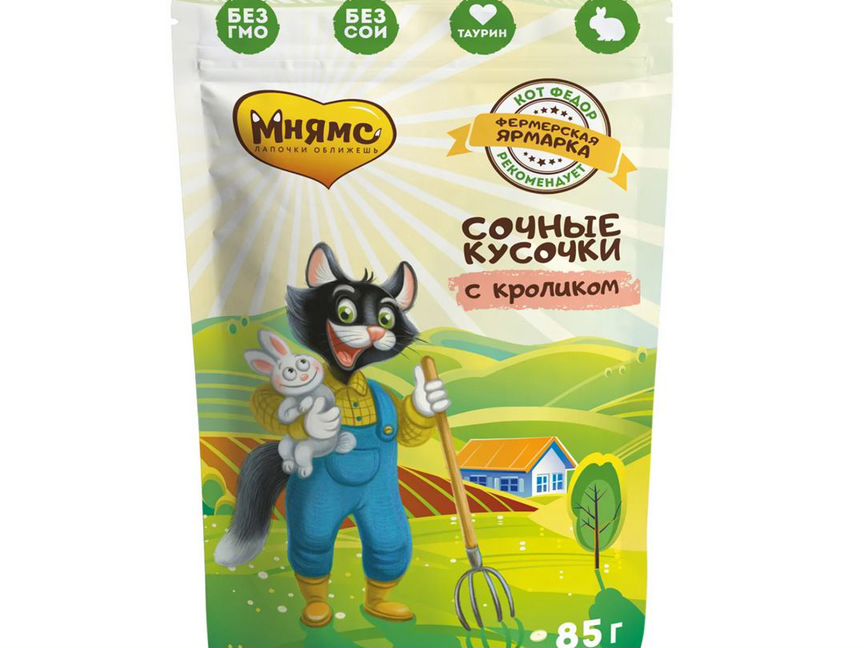Корм для кошек мнямс