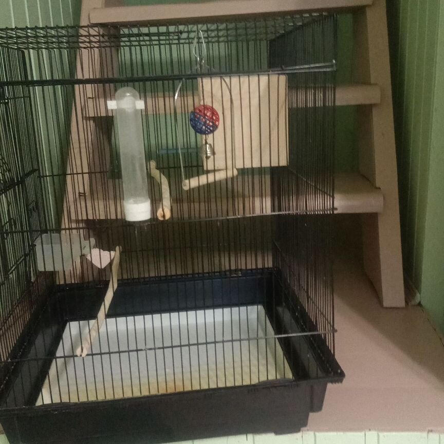 Клетка для волнистого попугая большая