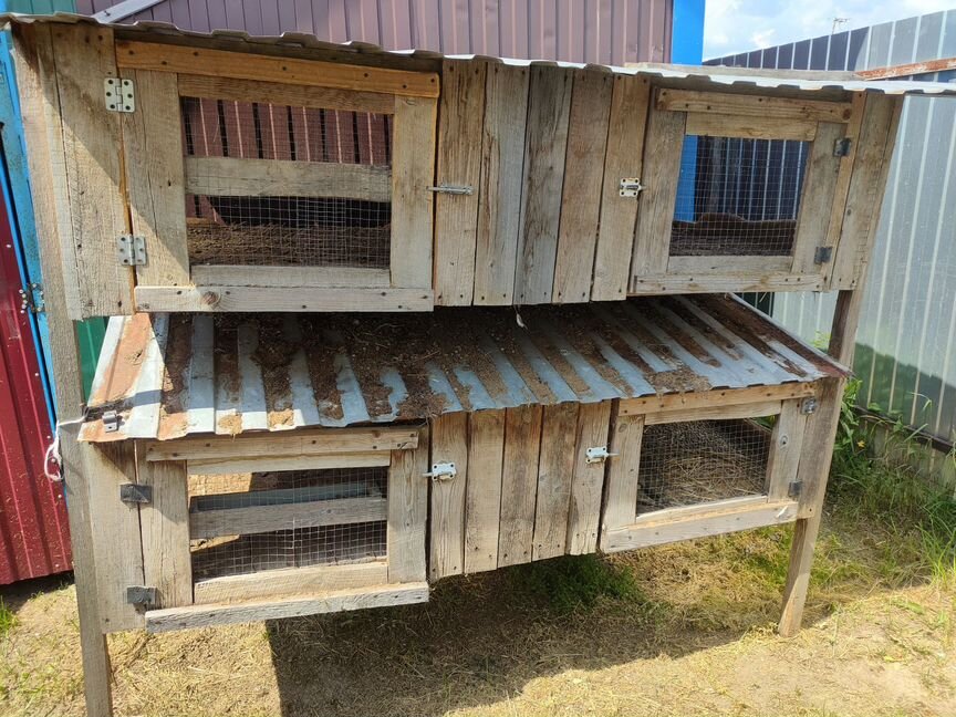 Клетки для кроликов б/у,читайте описание