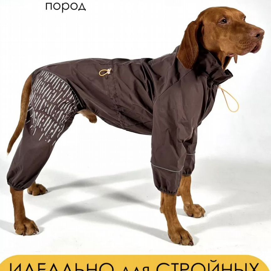 Комбинезон дождевик для собаки
