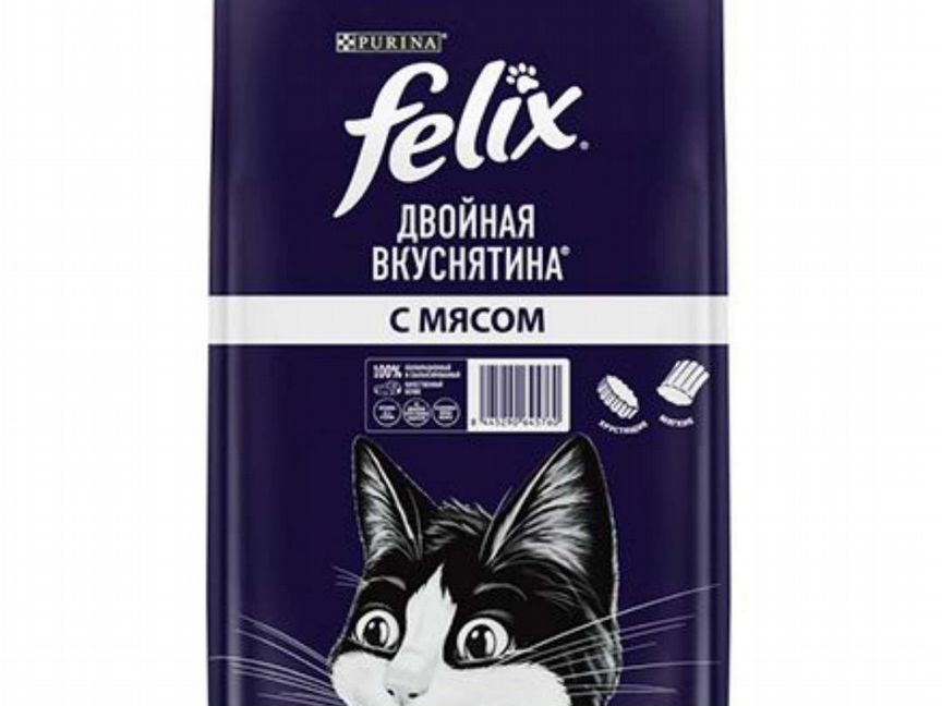 Корм для кошек felix 10кг