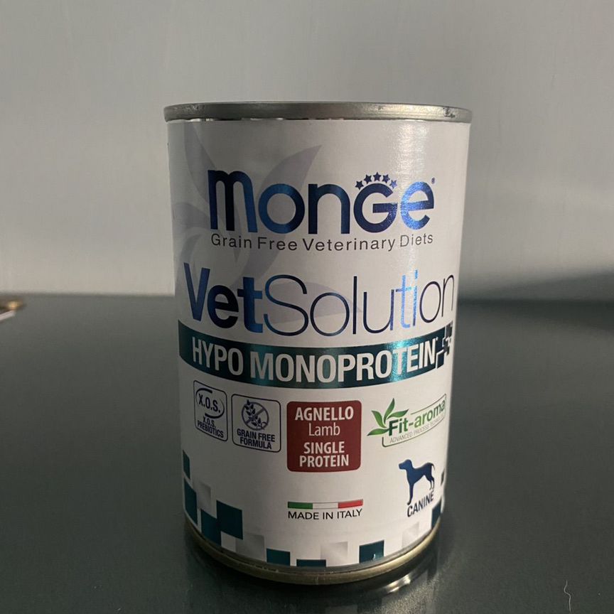 Корм для собак monge VetSolution hypo monoprotein