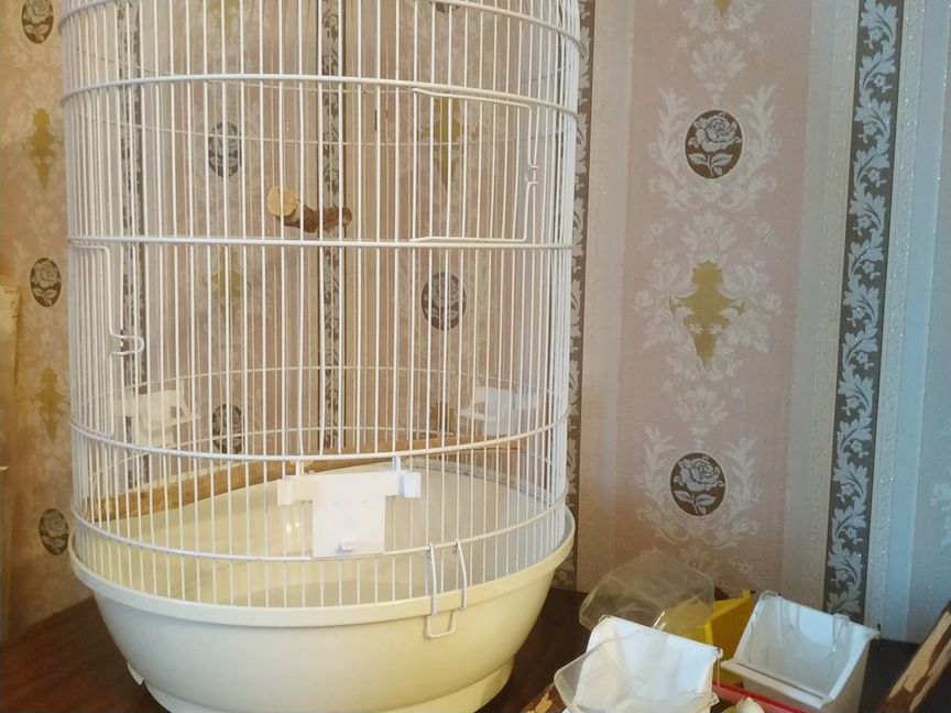 Клетка для мелких птиц круглая