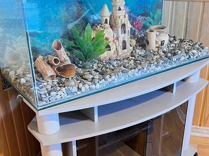 Аквариум 200 литров с тумбой