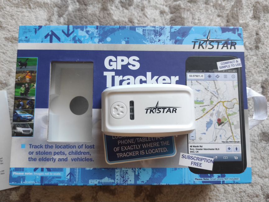 GPS ошейник для питомца TKstar TK909