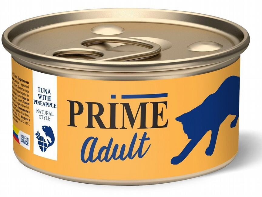 Prime консервы Тунец с ананасом в собственном соку