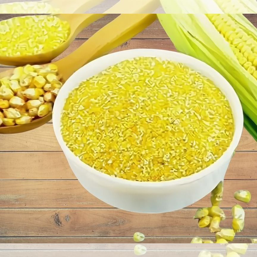 Крупа кукурузная шлифованная