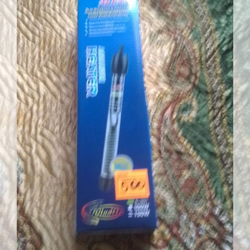 Нагреватель для аквариума новый