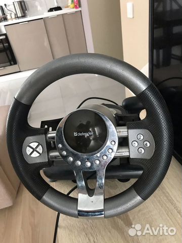 Игровой руль Defender forsage gtr купить в Москве | Электроника | Авито