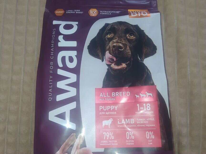 Корм для собак Award