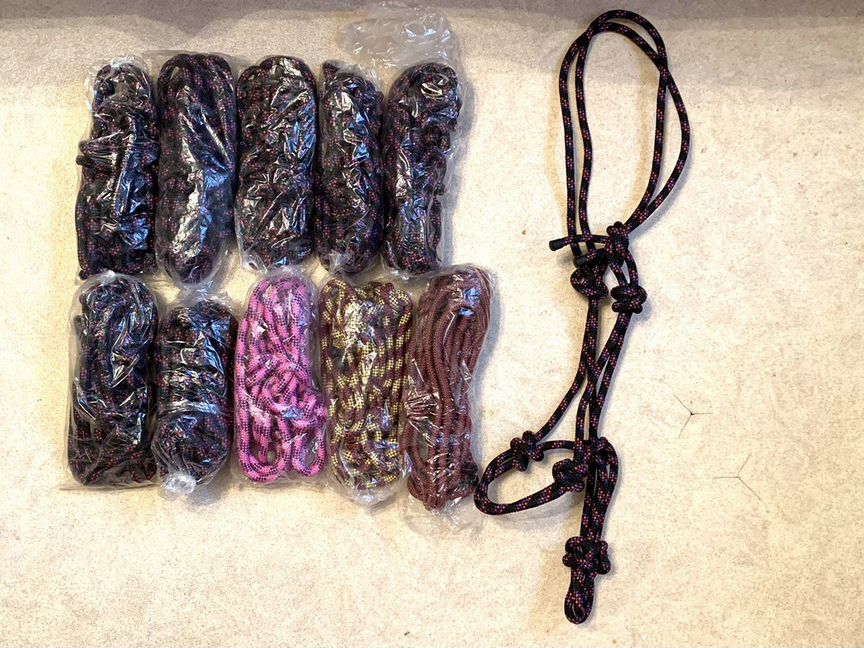 Веревочные недоуздки новые