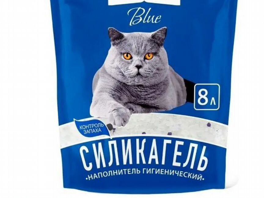 Наполнитель для кошачьего туалета силикагель