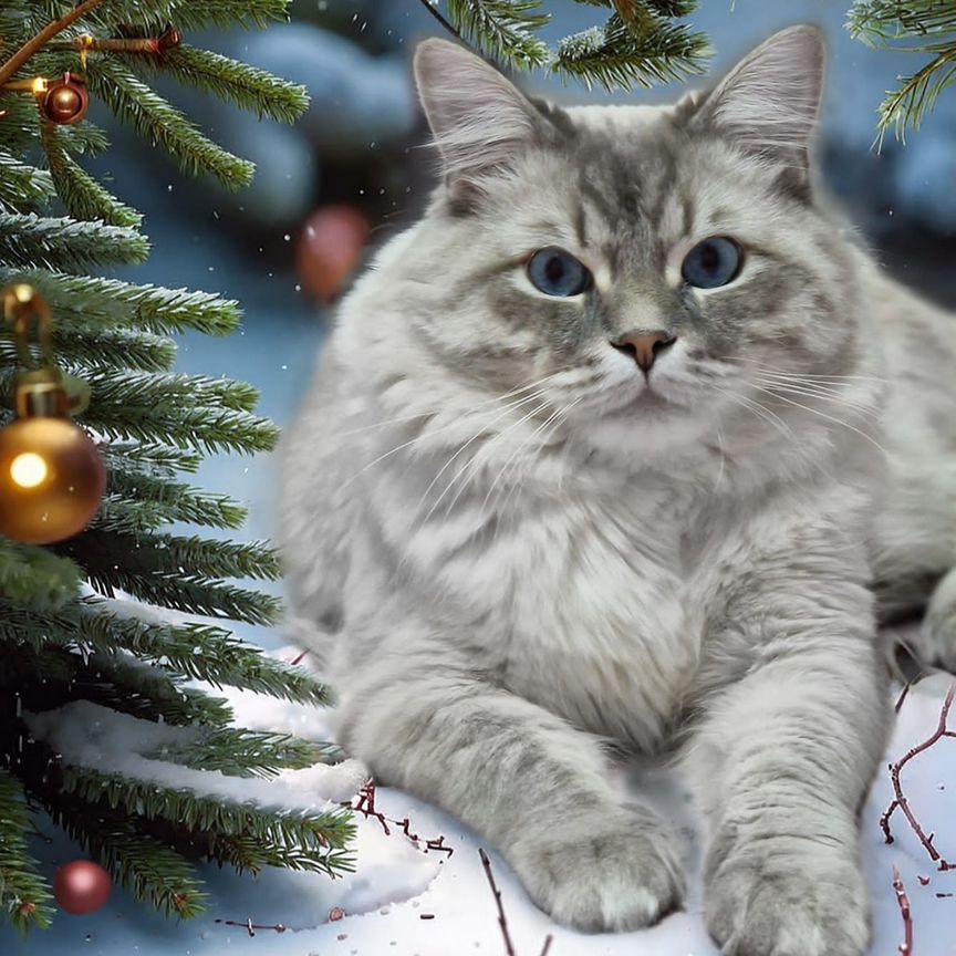 Невский маскарадный кот, вязка