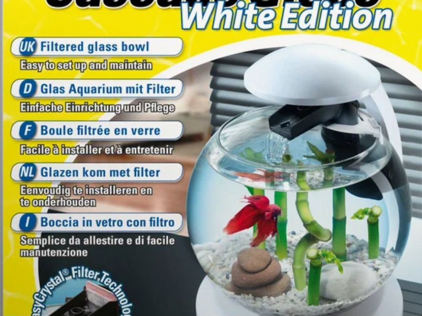 Аквариум Tetra Cascade globe white
