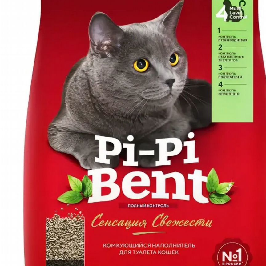 Наполнитель Pi-pi Bent 24л свежести