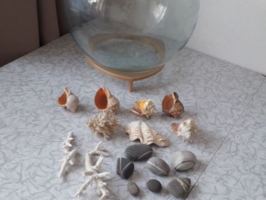 Аквариум круглый СССР