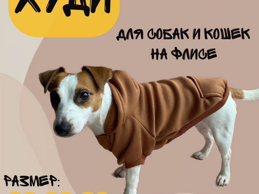 Худи для собак