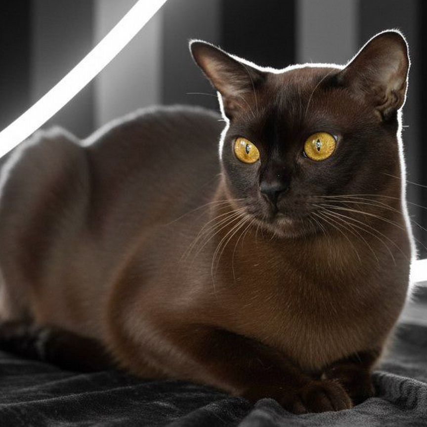 Европейская бурманская кошка, взрослая