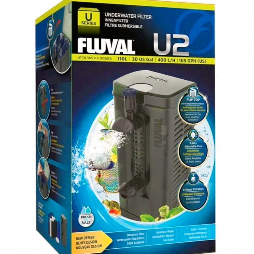 Fluval фильтр внутренний U2, аквариумы до 110 л
