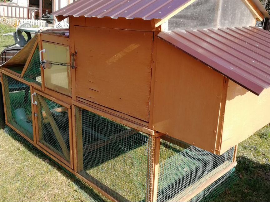 Курятник летний