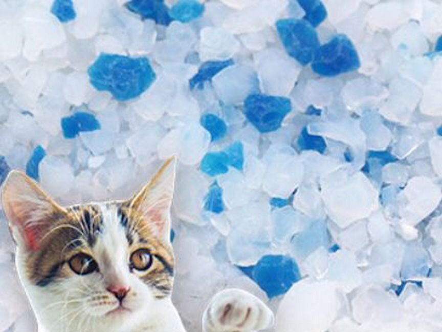Силикагелевый наполнитель кошачий