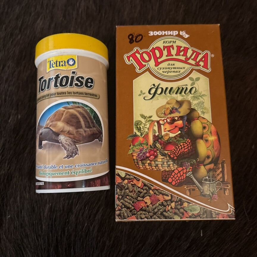 Корм и вкусности для сухопутных черепах